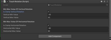 How To Clamp Camera Rotation In Mobile Unity Game Development