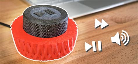 3D Print A Media Control Volume Knob For Your Computer And Learn