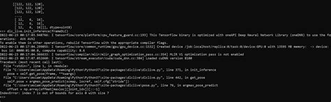 Dlcitinferenceframedlc Indexerror Index 7 Is Out Of Bounds For Axis 0 With Size 7