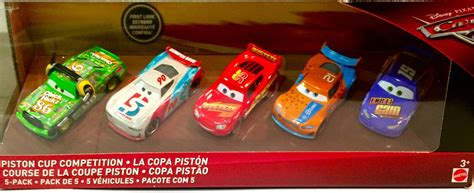 Disney Pixar Cars 3 Piston Cup Competition Exclusive 5 Pack Includes 2 Next Gen
