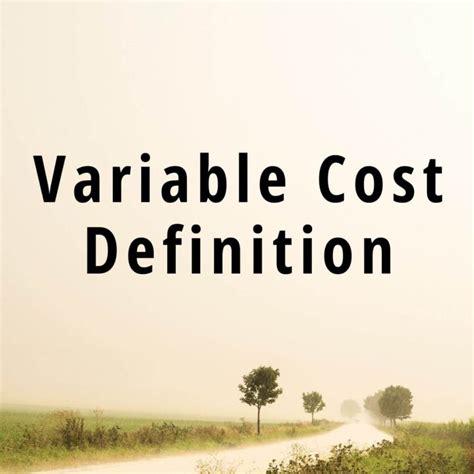 Variable Cost Definition Examples And Formula BoyceWire