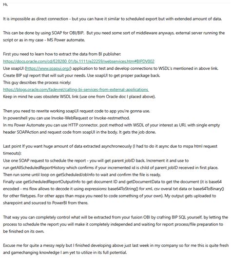 Solved Connecting Power Bi To Oracle Fusion Cloud Microsoft Fabric Community