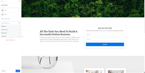 Adding A Basic Content Section To Your Page Kajabi Help Center