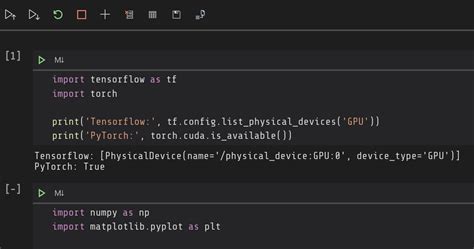 tensorflow 2 x and pytorch 1 6でgpuを使う【ubuntu 20 04】｜もくいち