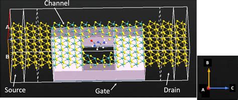 Schematic Diagram Of The Mos2 Field Effect Transistor With A Single Dna Download Scientific