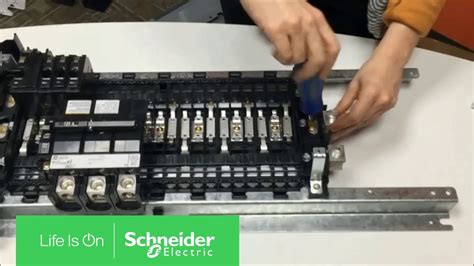 electrical panel feed through lugs