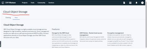 Update Notebook To Use New Cloud Object Storage Issue Ibm Watson Nao Robot Github