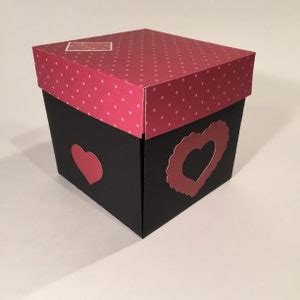 Exploding Box Cricut Pattern SVG With 7 Different Interactive Elements And 2 Box Shape Choices