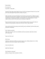 TMA 02 DE100 Docx TMA 02 DE100 The Assignment Cut Off Date 27 April 2021 Important These