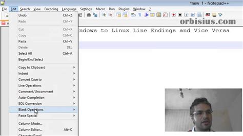 How To Convert Windows To Linux Line Endings And Vice Versa YouTube