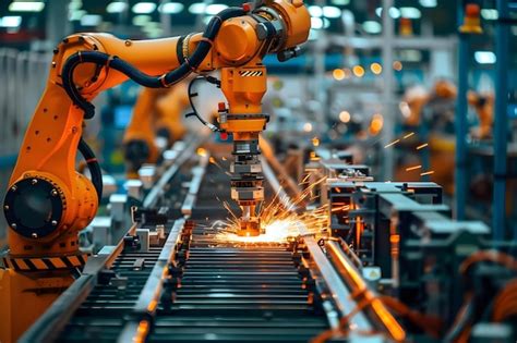 Premium Photo Precision Electronics Assembly In A Hightech
