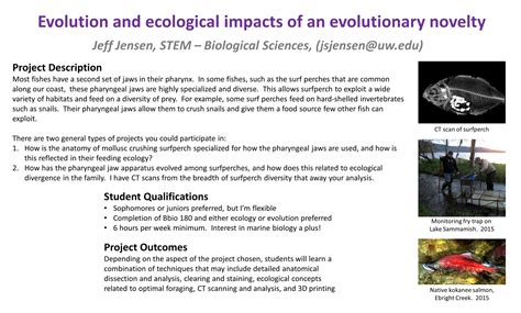 Evolution And Ecological Impacts Of An Evolutionary Novelty Connected Huskies