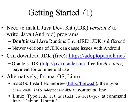 Java Android Programming For MAD Lab Fundamentals PPT