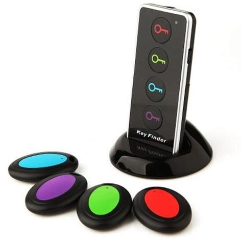 Jual Grosirunik99 Wireless Rf Item Locator Key Finder With Base Support And Led Flashlight