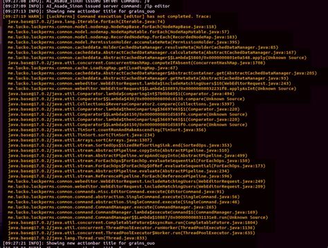Command Execution Editor Has Not Completed · Issue 3349 · Luckpermsluckperms · Github