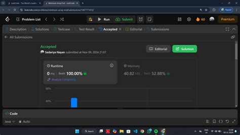Nayan Sadariya On Linkedin 🌟 Day 61 Of 75 Leetcode Challenge 🌟 Todays Task Was Diving Into The