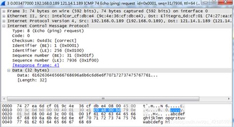 分析icmp报文icmp超时报文 Csdn博客