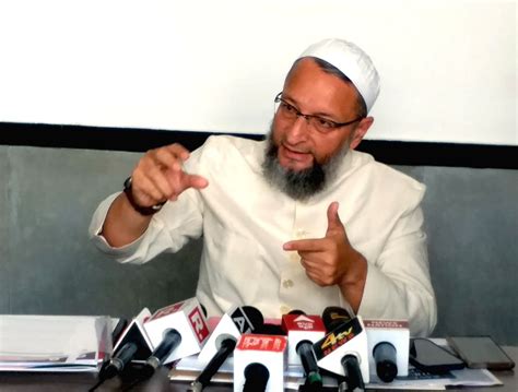 Hyderabad Aimim Chief And Mp Asaduddin Owaisi Addresses A Press