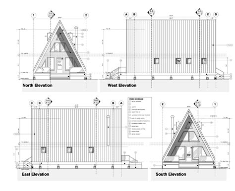 Modern Elevation Drawing