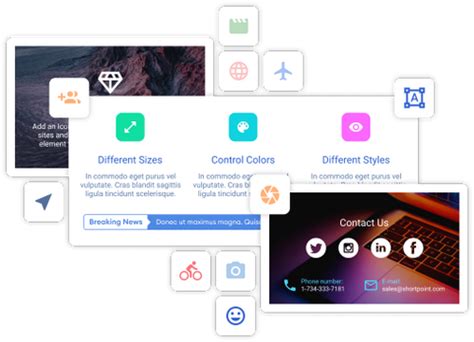 Use Icons On SharePoint Intranet Sites ShortPoint