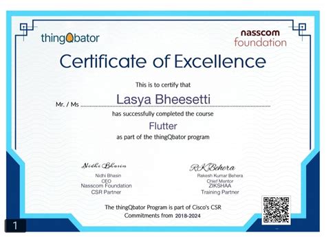 lasya bheesetti on linkedin thingqbator flutter