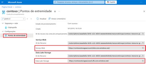 Atualizar O Azure Blob Storage Com As Capacidades Do Azure Data Lake Storage Microsoft Learn