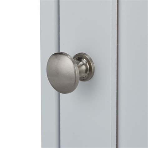 Шкаф за баня с поставка за тоалетна хартия отделение с 2 рафта за съхранение Mdf дърво бяло