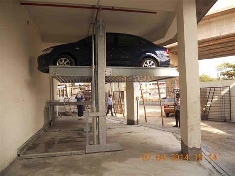Dependent Stack Parking Systems Krishna Park Infracon Private Limited