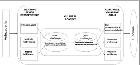 Interactive Factors Influence Senior Entrepreneurs Transition Download Scientific Diagram
