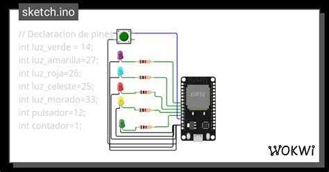 Desafio Wokwi Esp32 Stm32 Arduino Simulator