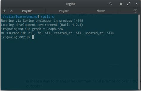 Bash Command Color For Irb Ask Ubuntu