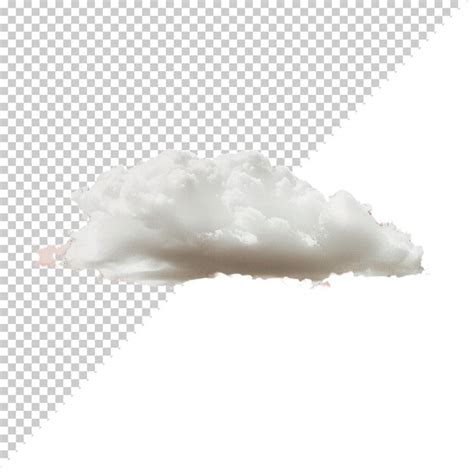 Psd облако Png изолировано на прозрачном фоне Премиум Ai сгенерированный Psd