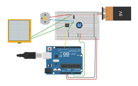 Circuit Design Motor Dc Tinkercad