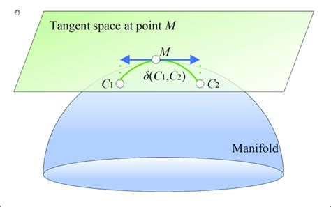 A Riemannian Manifold And Its Tangent Space Download Scientific