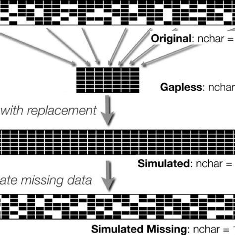 Simulation Of Data Sets To Test The Effect Of Missing Data In The Download Scientific Diagram
