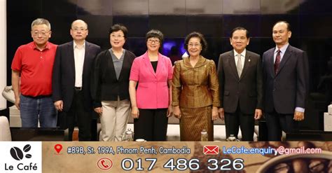 លោកស្រី និន សាផុន ទទួលបដិសណ្ឋារកិច្ចដំណើរទស្សនកិច្ចរបស់គណៈប្រតិភូសភាតំណាងប្រជាជនចិនក្រុងសៀងហៃ