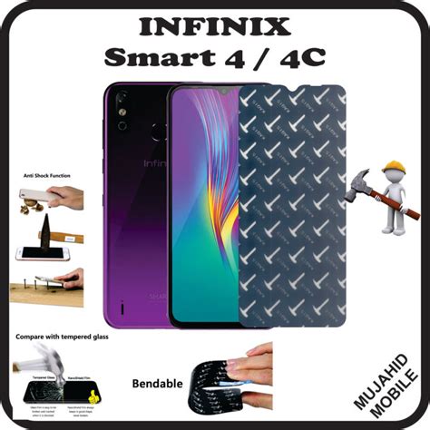 Infinix Smart C Ceramic H Hammer Protector Flexible Unbreakable Front Gorilla Film Daraz Pk