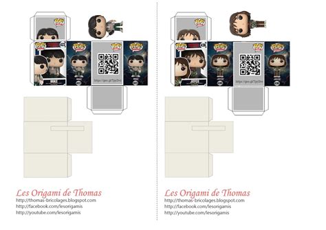 Funko Pop Miniature En Papercraft Diy