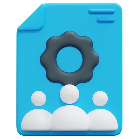 Premium Psd Setting 3d Render Icon Illustration