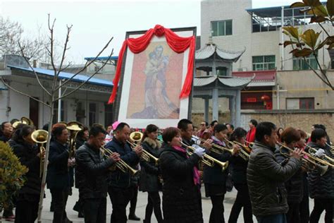 陕西：三原总堂圣若瑟瞻礼隆重举行降福圣母抱耶稣圣像暨悬挂仪式信德文化学会信德网