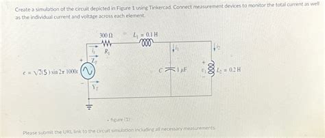create a simulation of the circuit depicted in figure
