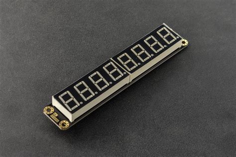gravity 8 digital led segment display module green — robot italy
