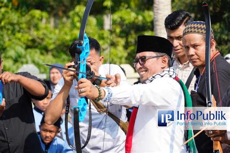 Infopublik Eka Putra Melalui Olahraga Memanah Bakal Lahir Talenta Muda Potensial