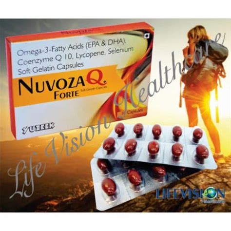 Omega Fatty Acids Coenzyme Selenium Soft Gelatin Capsules Prescription