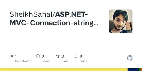 Github Sheikhsahalaspnet Mvc Connection String To Mysql