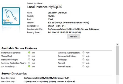 C Mysql Database Not Showing Up In Mysql Workbench When Querying All