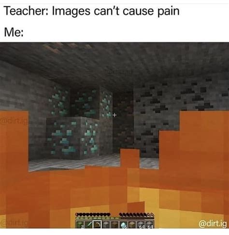 And U Cant Find The Cave System Rminecraftmemes