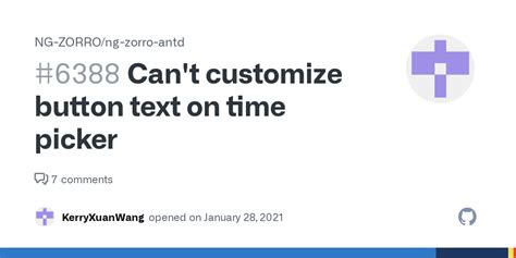 Cant Customize Button Text On Time Picker · Issue 6388 · Ng Zorrong