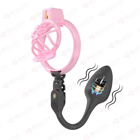 Chastity Cage Humiliation With Remote Controlled Butt Plug Mchastity