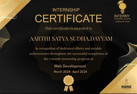 Connections Webdevelopment Certification Aarthi Satya Sudha Dayyam
